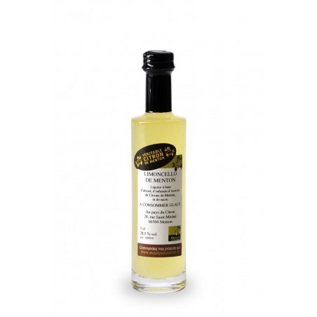Limoncello de Menton - Limoncello au citron de Menton IGP - Au Pays du ...